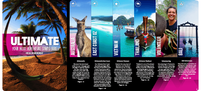 Download your ULTIMATE Brochure Today! | Ultimate Adventure Travel