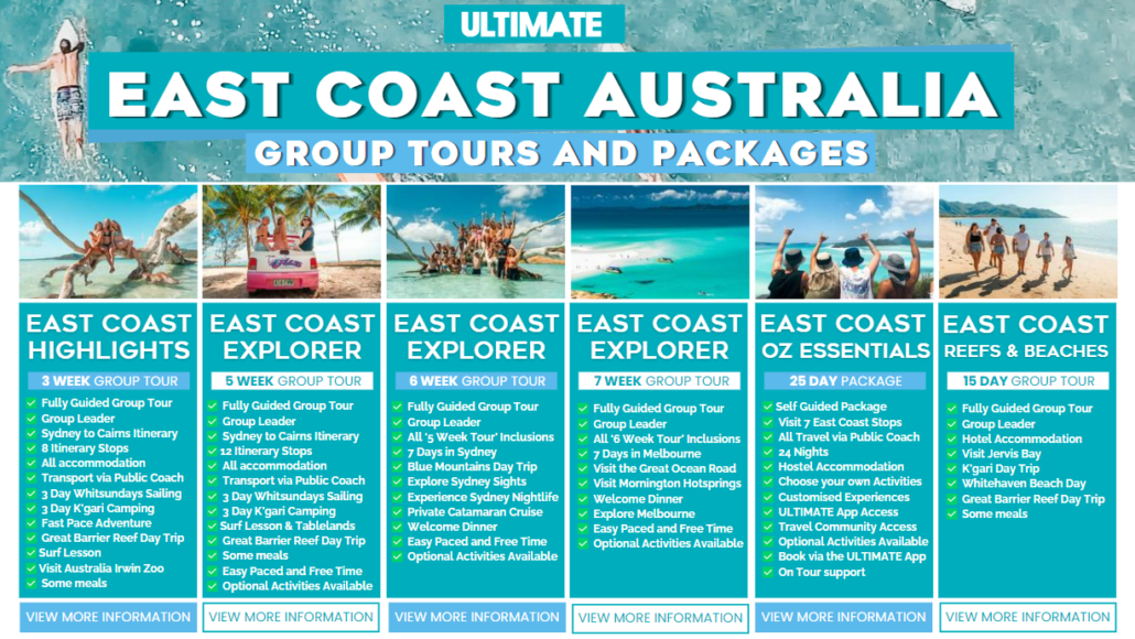 East Coast Tours Australia | Ultimate Adventure Travel